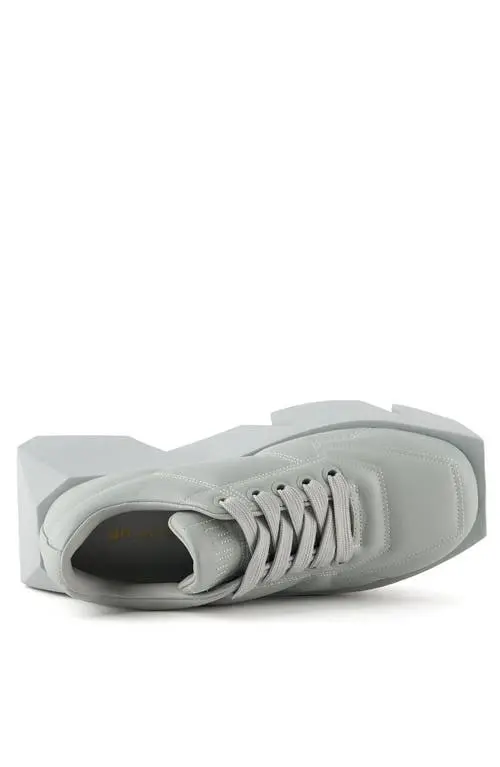 United Nude Bull Puffy Platform Sneakers - Dawn