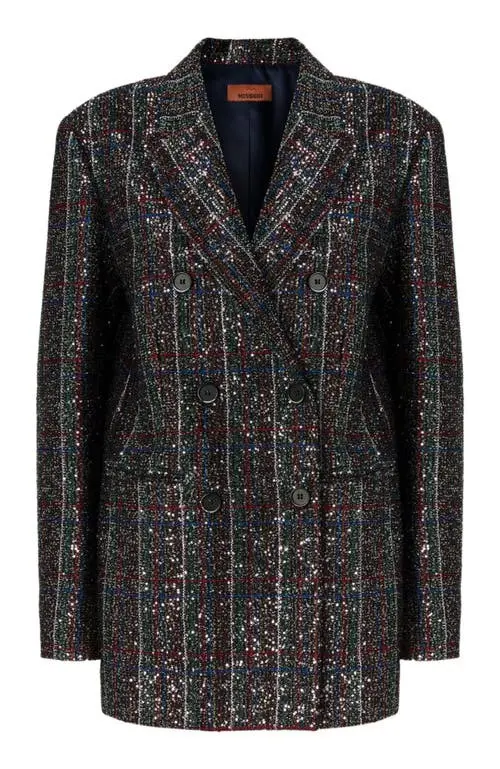 Missoni Double-breasted Blazer With Check Pattern - Multicoloured