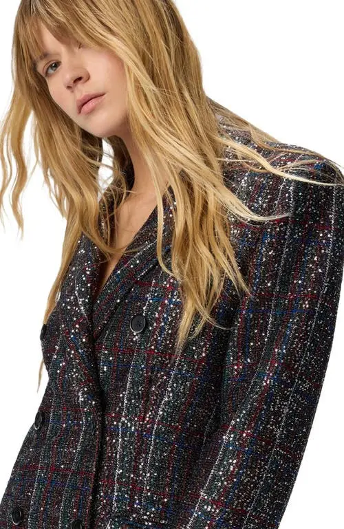 Missoni Double-breasted Blazer With Check Pattern - Multicoloured