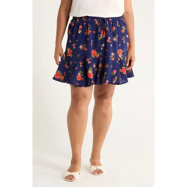 SUGARLIPS Floral A-line Skirt