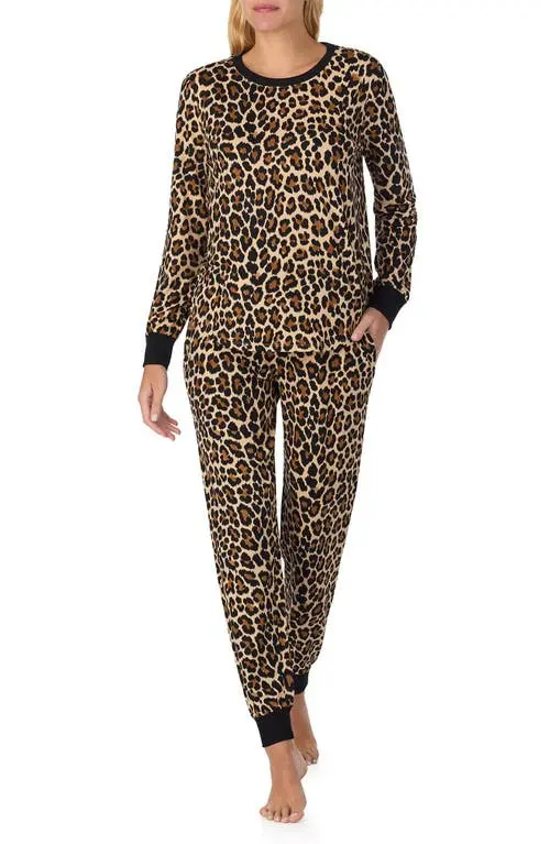 Kate Spade New York Print Pajamas - Brown Animal Print