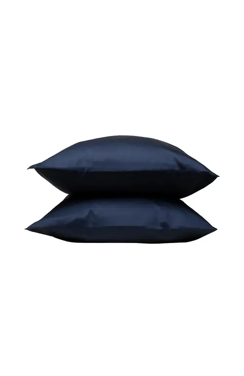 SLUMBER CLOUD Performance Tencel Pillowcases - Navy