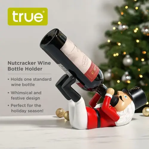 TRUE BRANDS Nutcracker Wine Bottle Holder
