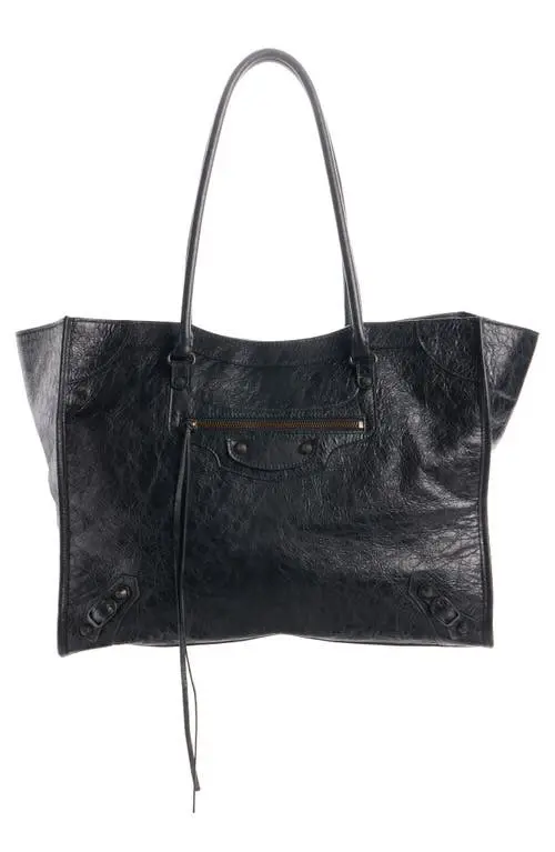 Balenciaga Medium Le City Tote - 1000 Black