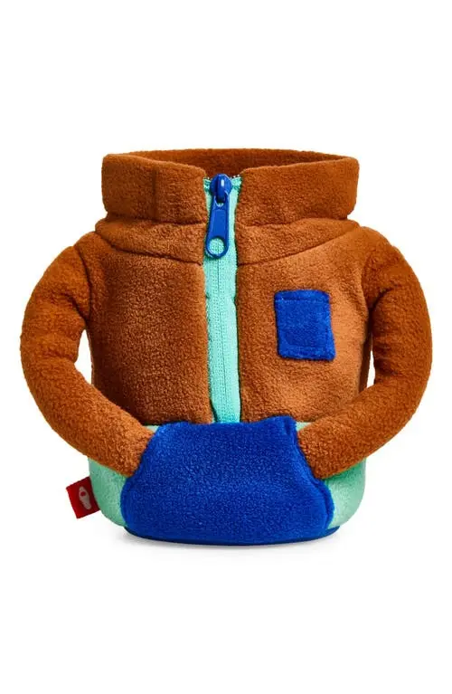 PUFFIN The Fleece Can Holder - Brown Multi