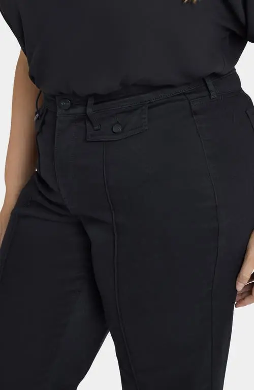NYDJ Teresa Seamed Wide Leg Jeans