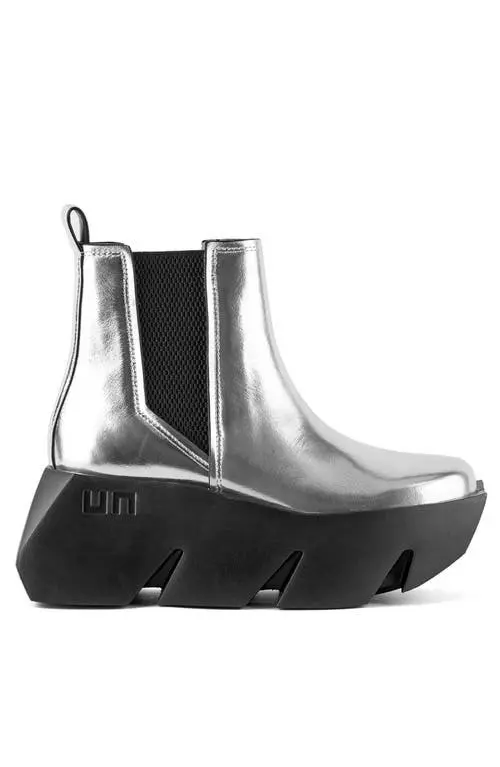United Nude Bull Chelsea Boot - Silver
