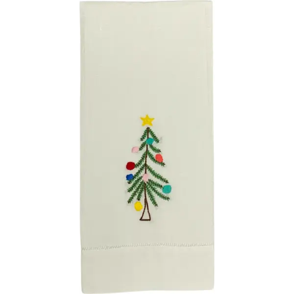 MAISON D'HAITI Rustic Christmas Tree Tea Towels