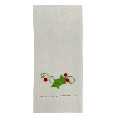 MAISON D'HAITI Holly Leaf Tea Towels