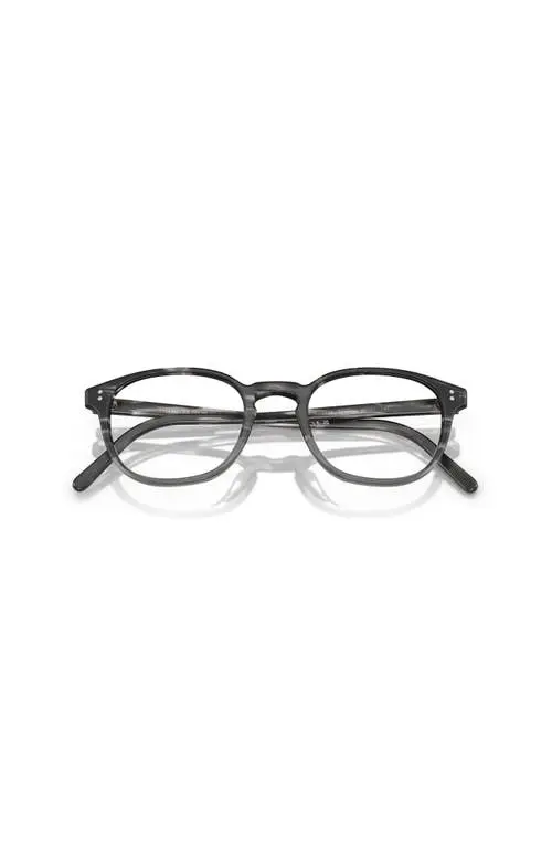 Oliver Spencer Fairmont Cat Eye Eyeglasses - Grey
