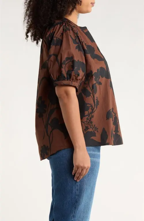 SUGARLIPS Somerton Floral Cotton Top