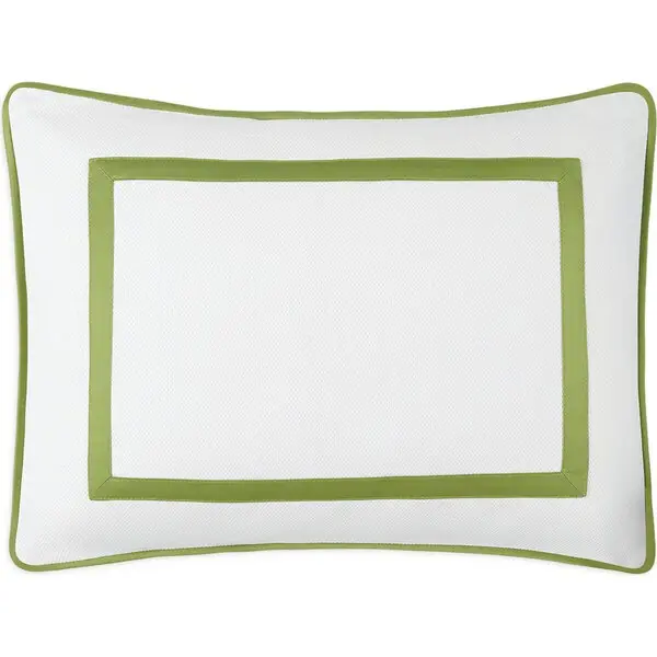 MATOUK Louise Piqué Pillow Sham - Grass
