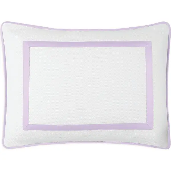 MATOUK Louise Piqué Pillow Sham - Violet