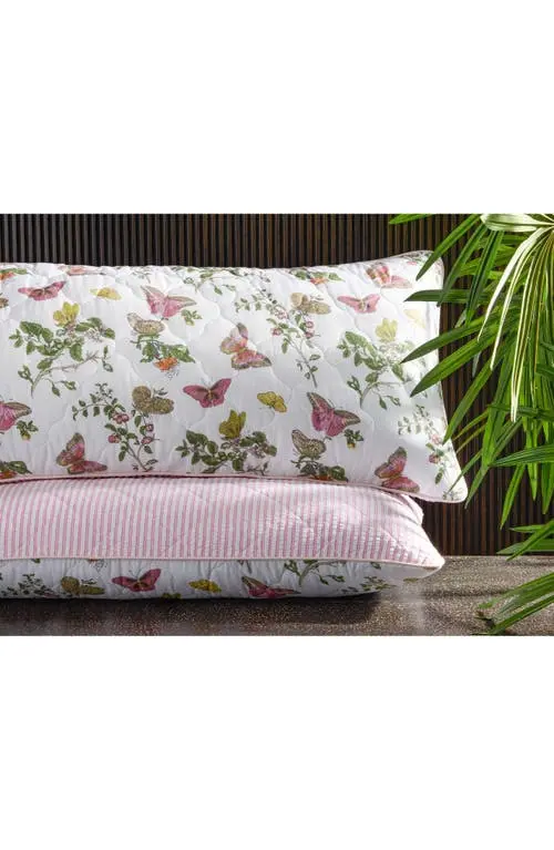 MATOUK Reversible Lumbar Pillow - Baudin Pink/matteo Peony