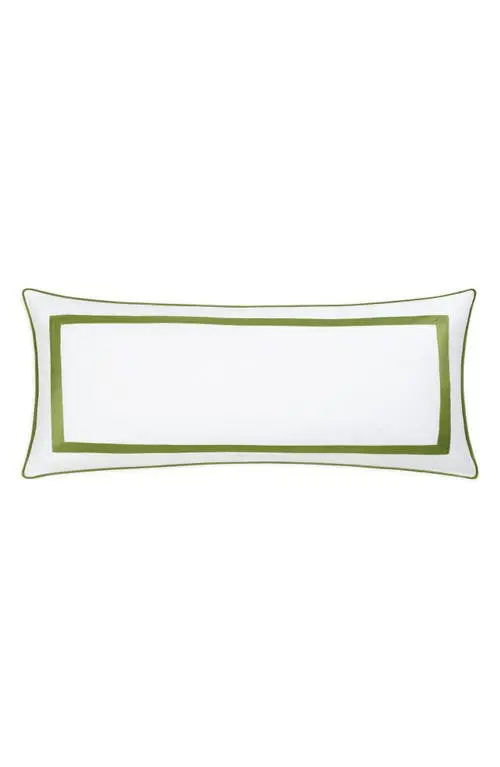 MATOUK Louise Piqué Lumbar Pillow Cover - Grass
