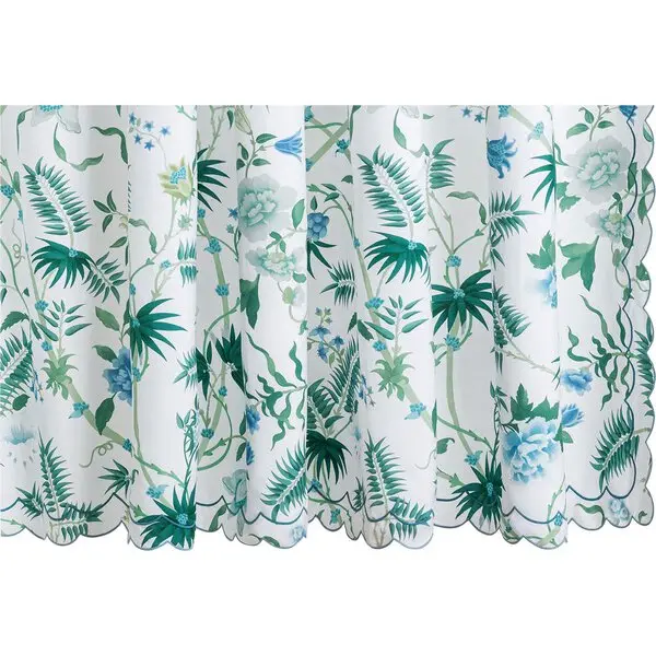 MATOUK Palmyra Shower Curtain - Emerald