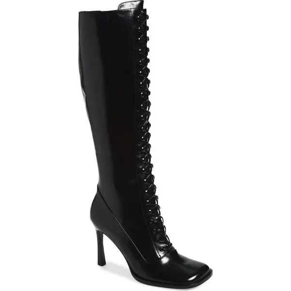 Jeffrey Campbell Fanning Knee High Stiletto Boots