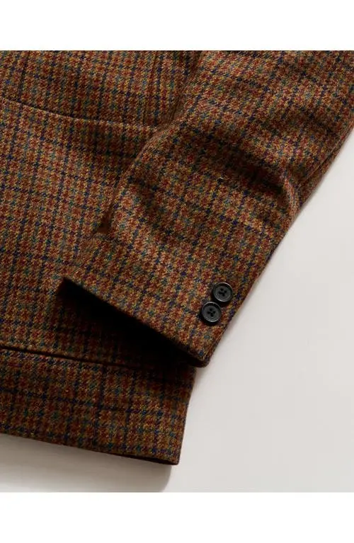 Billy Reid Archie Wool Houndstooth Check Jacket