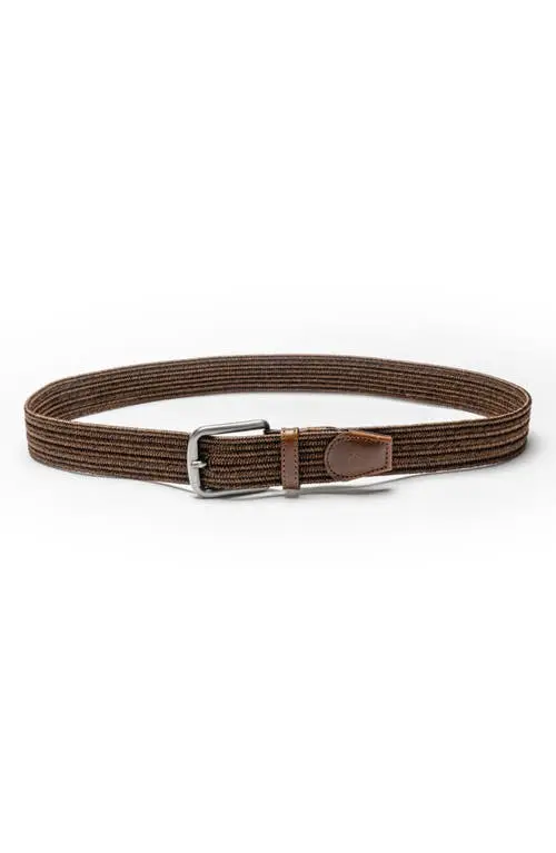 Robert Barakett Stirling Woven Belt - Cafe
