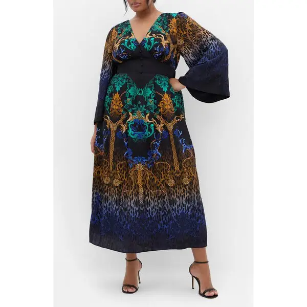 City Chic Ayanna Maxi Dress - Decadence
