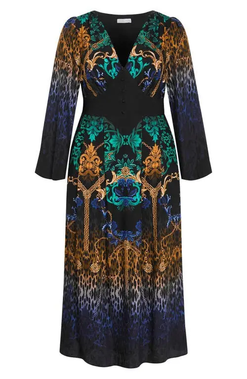 City Chic Ayanna Maxi Dress