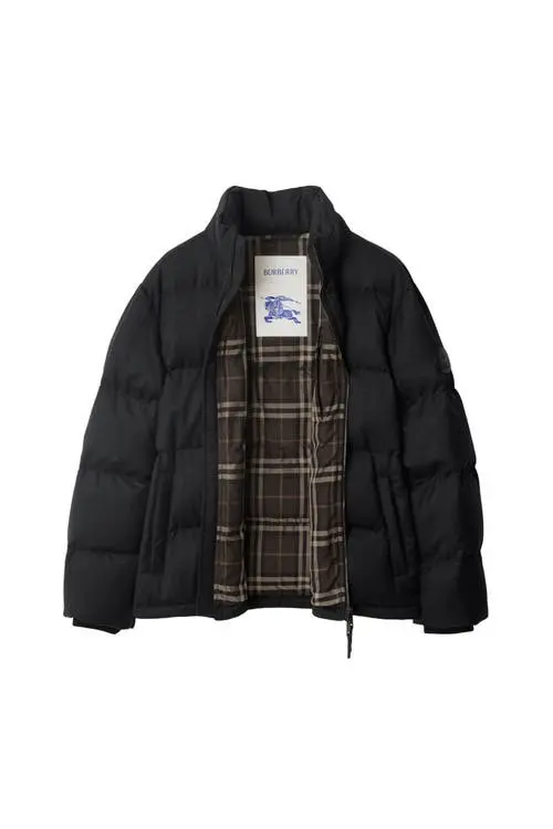 Burberry Wool Snowdon Puffer Jacket