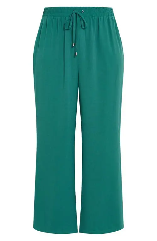 City Chic Leia Wide Leg Pull-on Pants
