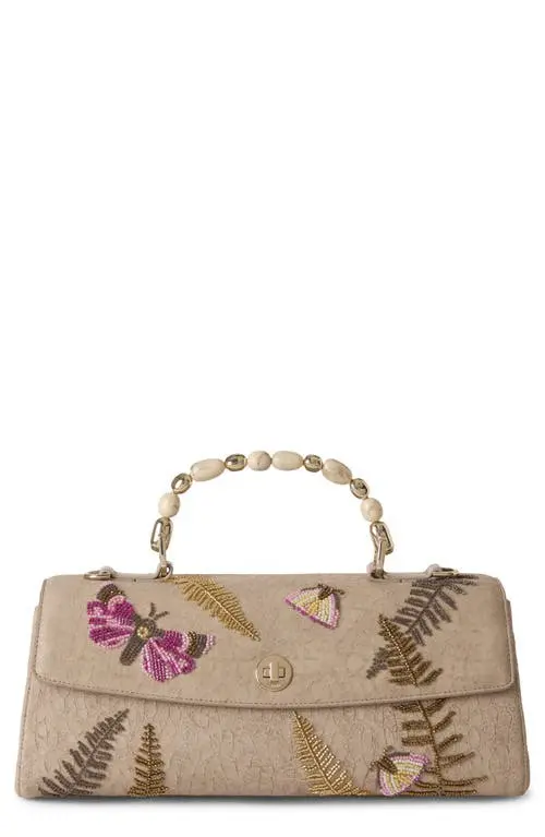 Brahmin Dayan Embossed Leather Shoulder Bag