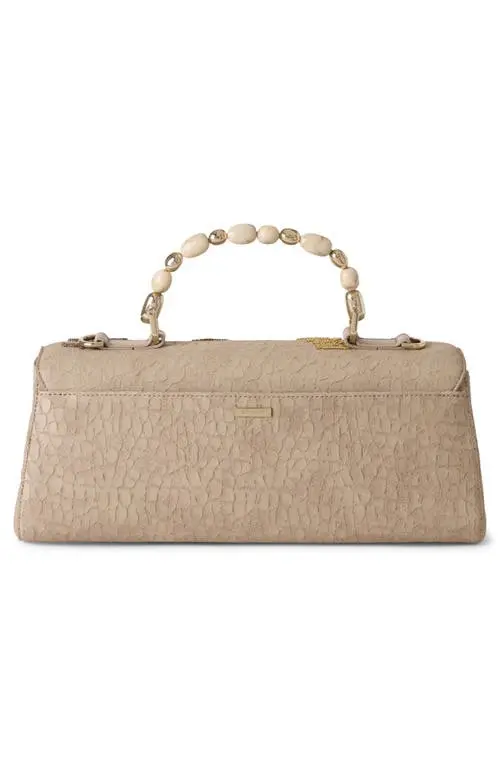 Brahmin Dayan Embossed Leather Shoulder Bag