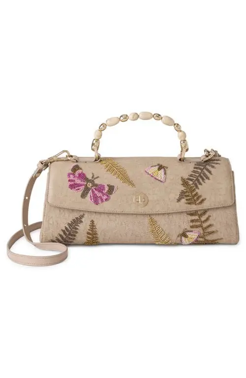 Brahmin Dayan Embossed Leather Shoulder Bag