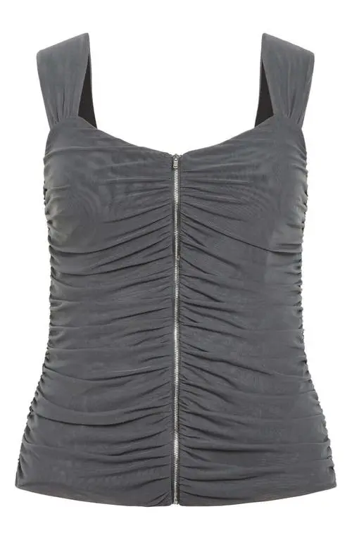 City Chic Mesh Tank Top