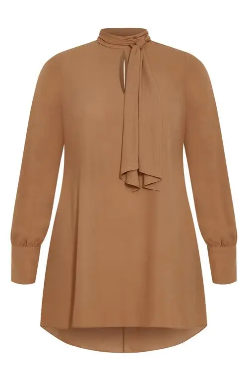 City Chic Bow Tunic Top