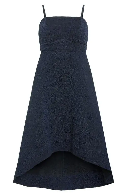 City Chic Tess Jacquard High-low Maxi Cocktail Dress