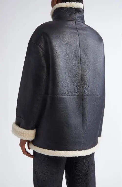 STAND STUDIO Heather Reversible Shearling Coat