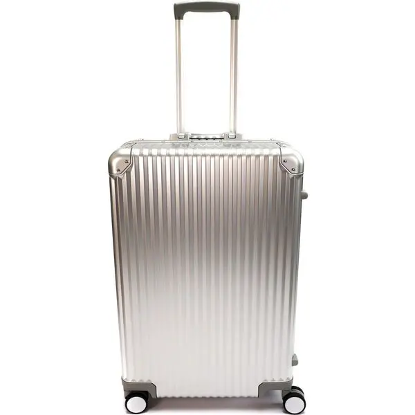 VINGARDEVALISE Vinaluminum 12-bottle Wine & Spirits Suitcase