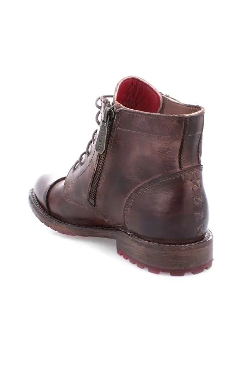 Bed Stu Bonnie Ii Combat Boots - Teak Rustic