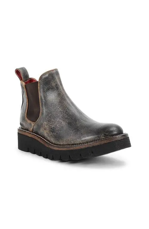 Bed Stu Novel Ii Chelsea Boot - Black Lux Tan Rustic