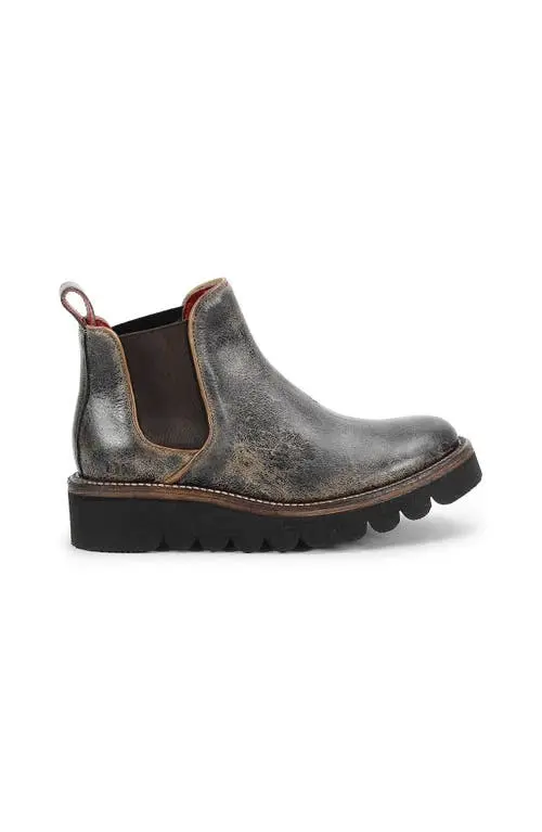 Bed Stu Novel Ii Chelsea Boot - Black Lux Tan Rustic