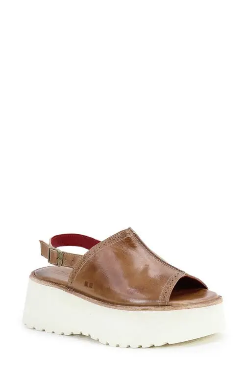 Bed Stu Platform Sandal - Tan Rustic