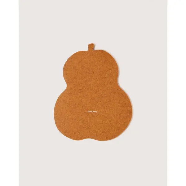 GRAF LANTZ Merino Wool Pumkin Trivet - Miso