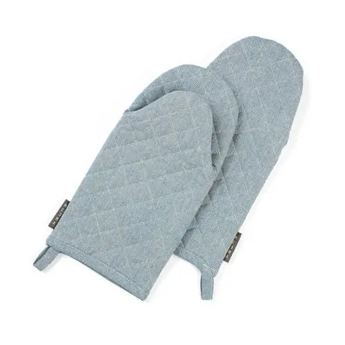MEEMA Oven Mitts Set Of 2 - Blue