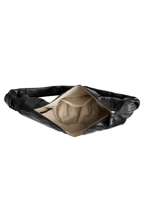 LEMAIRE Large Croissant Leather Shoulder Bag