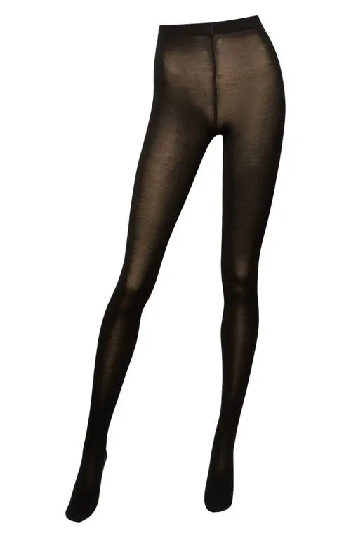Wolford 2-pack 200-denier Stretch Virgin Wool Blend Tights - Black
