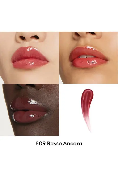 Gucci Gloss À Lèvres Plumping Lip Gloss - Rosso Ancora