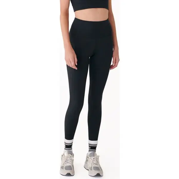 LOLE Step Up Ankle Leggings - Black