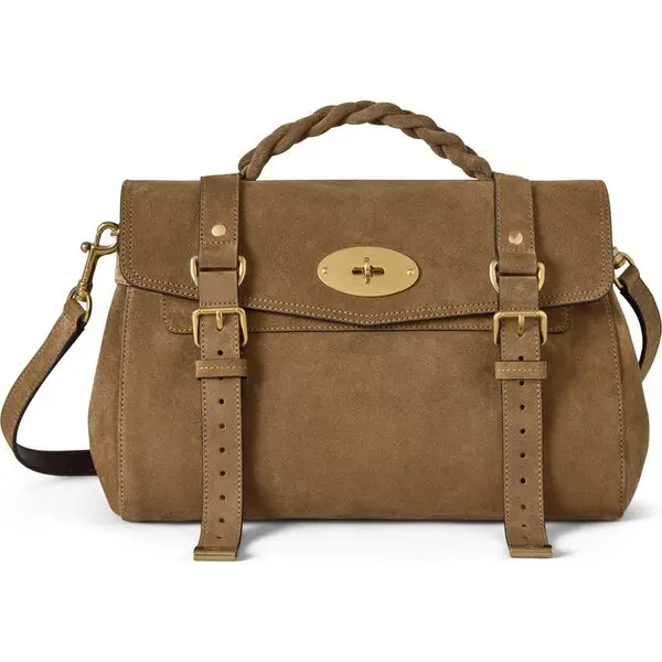 Mulberry Alexa Suede Satchel