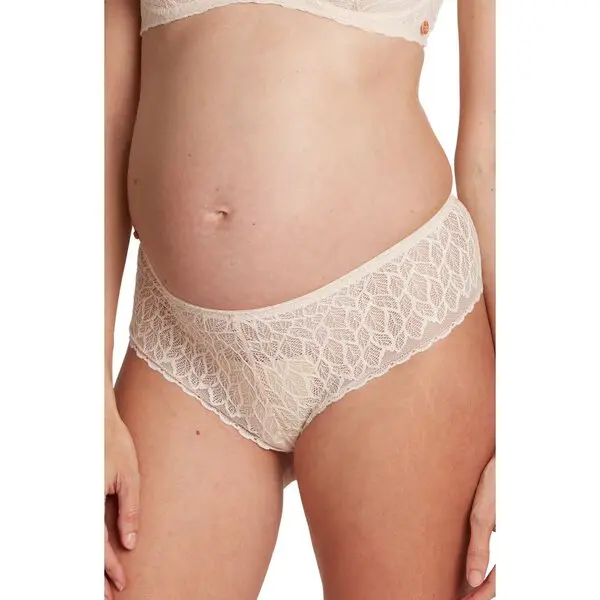 CACHE COEUR Bliss Maternity Shorty Panties - Blush
