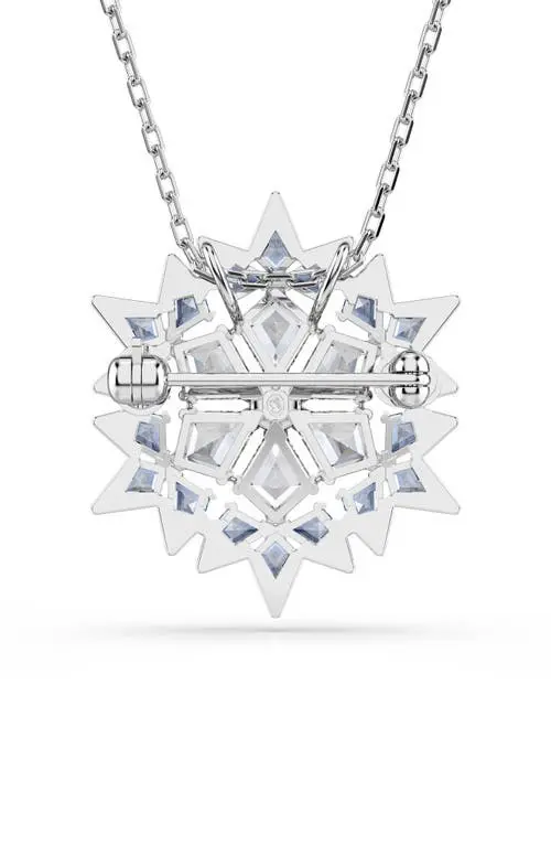 SWAROVSKI Magic Snowflake Pendant Necklace/brooch