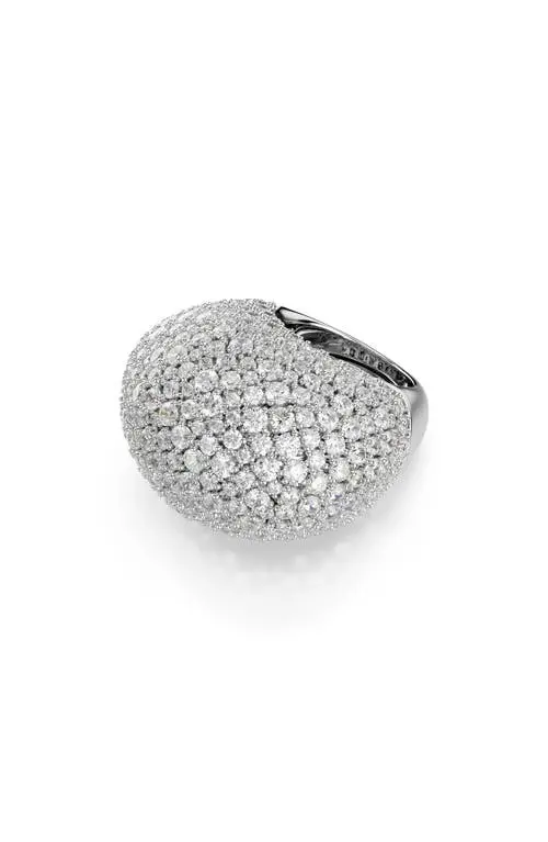 SWAROVSKI Sublima Crystal Cocktail Ring - White/silver