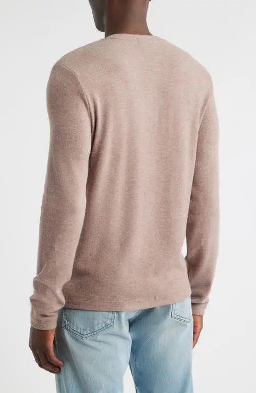 THREADS 4 THOUGHT Elias Heathered Henley - Praline